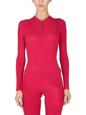 Dsquared2 Button Ribbed Sweater - Pink