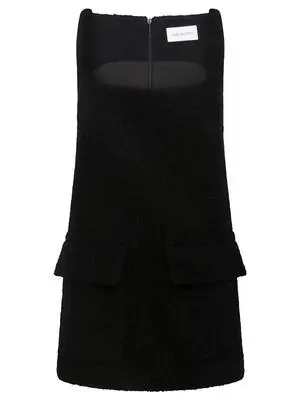 16ARLINGTON Ambra Square-Neck Mini Dress