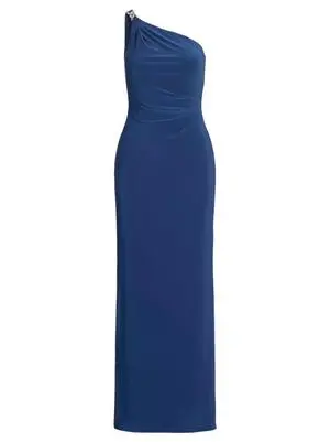 Ralph Lauren One-shoulder Maxi Dress - Blue