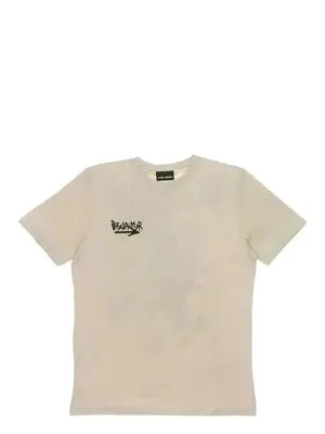 DISCLAIMER Graphic-print T-shirt - Neutrals