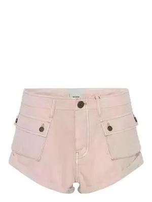 ONETEASPOON Cadet Bandits Mini Shorts - Pink