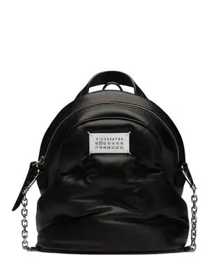 MAISON MARGIELA Glam Slam Quilted Backpack - Black