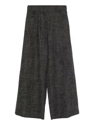 ALYSI Elasticated Waistband Trousers - Grey
