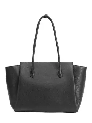 AESTHER EKME Ekme 24 Leather Shoulder Bag - Black