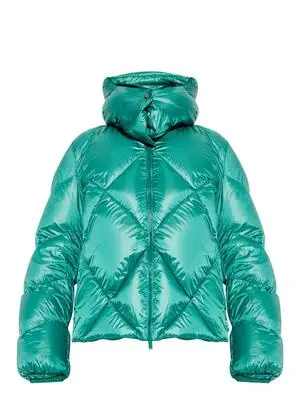 Add Quilted Down Jacket - Green