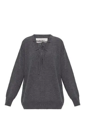 LISA YANG Erna Cashmere Sweater - Grey
