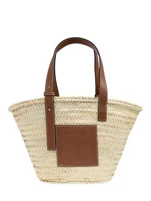 Loewe Basket Shopper Bag - Beige
