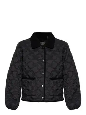 LoveShackFancy Quinlette Jacket - Black