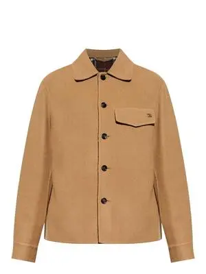 Burberry Wool Shirt "thorn - Beige