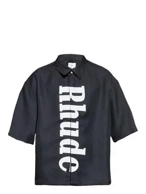 Rhude Short-sleeve Shirt - Black
