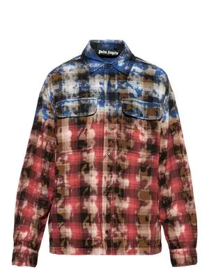 PALM ANGELS Checked Pattern Shirt