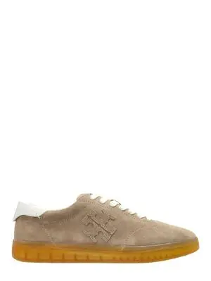 Tory Burch Suede Sneakers - Beige