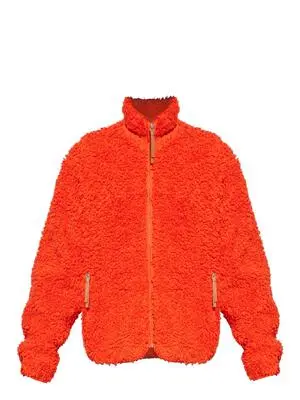 JIL SANDER Cotton Jacket With Stand-up Collar - Red