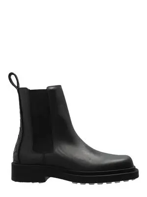 Bottega Veneta Leather Chelsea Boots - Black