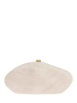 Cult Gaia Cult Gaia The Caldera Clutch Cream