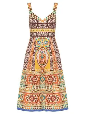 ETRO Patterned Midi Dress