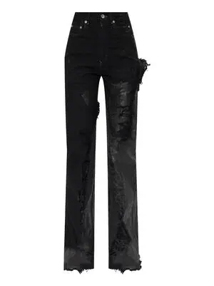 Rick Owens Bolan Bootcut Jeans - Black