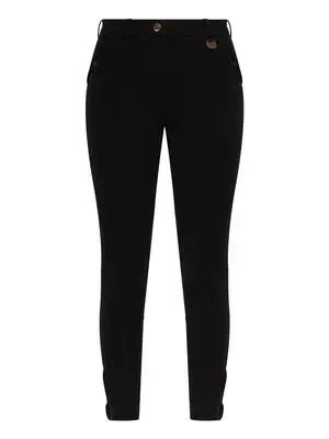 Burberry Slim Fit Trousers - Black
