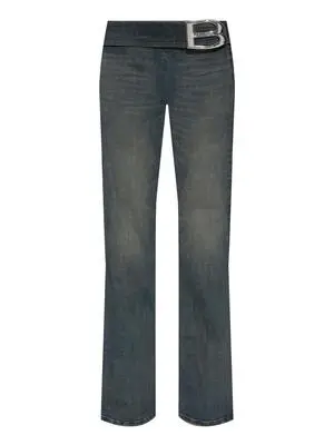 Balenciaga Flared Jeans - Grey