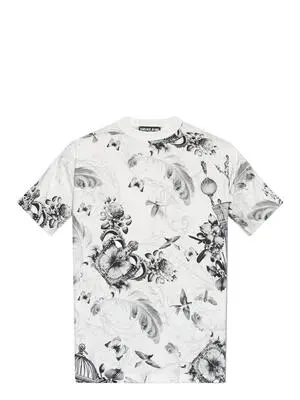 Versace T-shirt With Print - White