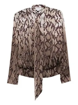 Stella McCartney Printed Blouse - Brown