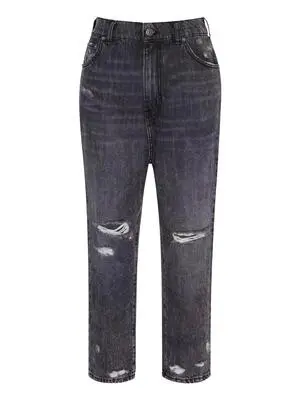 SEROYA Ripped Omar Jeans - Grey