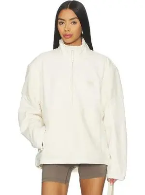 SKIMS Teddy Half Zip Up Pullover - Ecru