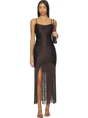 Saylor X Sally Dress - Chocolate Brown