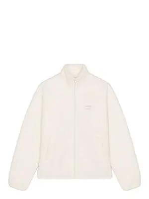 Tommy Hilfiger Full Zip Teddy Sweatshirt - Ancient White
