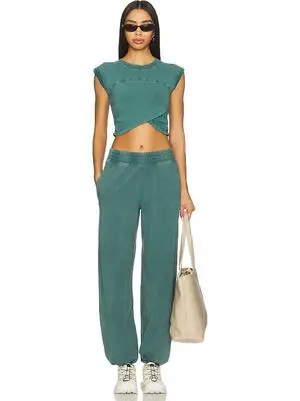 Free People Hot Shot Crossover Set - Evergreen