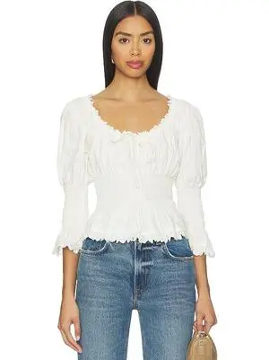 Tularosa Presley Top - Ivory
