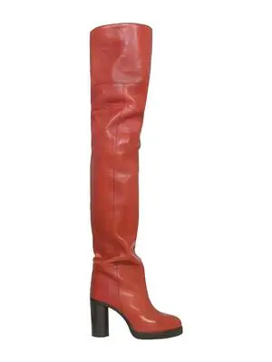 Isabel Marant Over-the-knee Heeled Boots - Red
