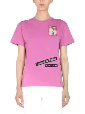 Raf Simons Graphic T-shirt - Pink