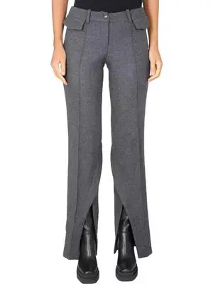 THE MANNEI Split Trousers - Grey