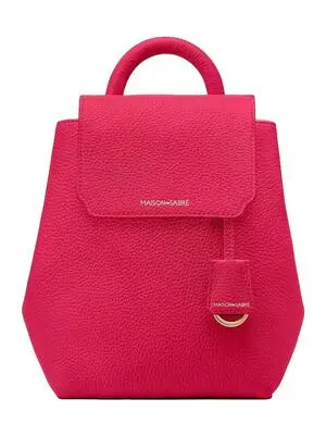 MAISON DE SABRE Mini Soft Leather Backpack - Pink