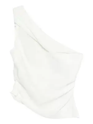 OCCLEUS August One-shoulder Top - White