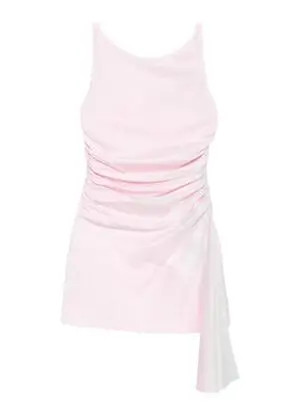 OCCLEUS Marian Ruched Dress - Pink