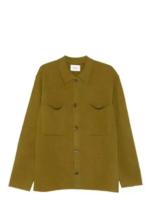 Nn07 Jonas Wool Shirt Jacket - Yellow