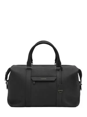 MAISON DE SABRE Leather Duffle Bag - Black