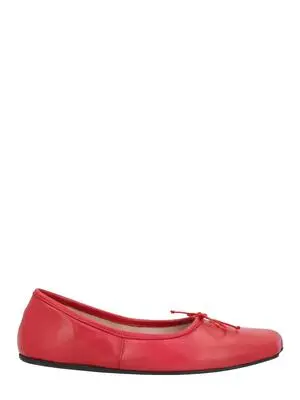 VIVIENNE WESTWOOD Orb-plaque Ballerina Flats - Red