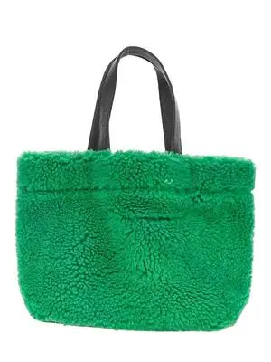 STAND STUDIO Textured Tote Bag - Green