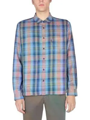 YOU MUST CREATE Checked-pattern Pocket Shirt