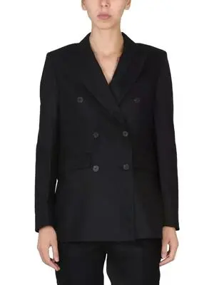 Remain Birger Christensen Double-breasted Blazer - Black