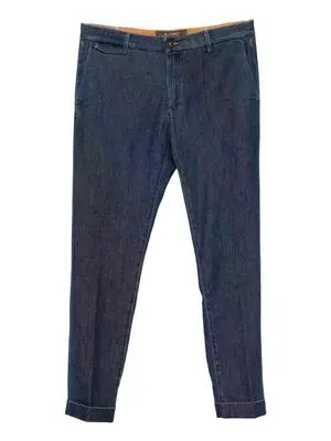 TELERIA ZED Edward Cuffed Trousers - Blue