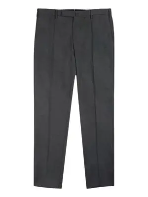 Incotex Wool Tapered Trousers - Grey