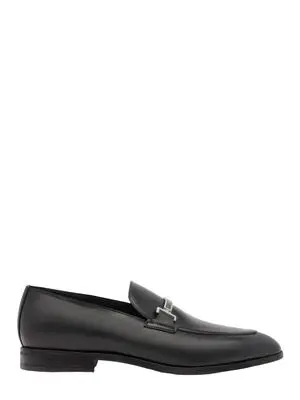 Bally Leather Loafers - Black