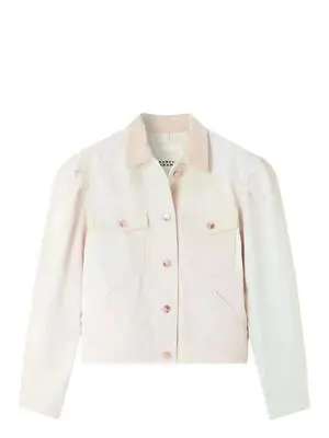 Isabel Marant Puffed-sleeve Pocket Jacket - Neutrals