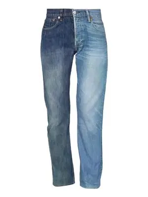 1/OFF Patchwork Jeans - Blue