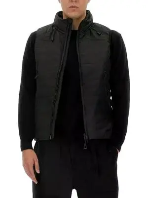 JG1 Zip-up Sleeveless Gilet - Black