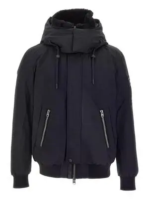 Mackage Quilted Hooded Jacket - Black